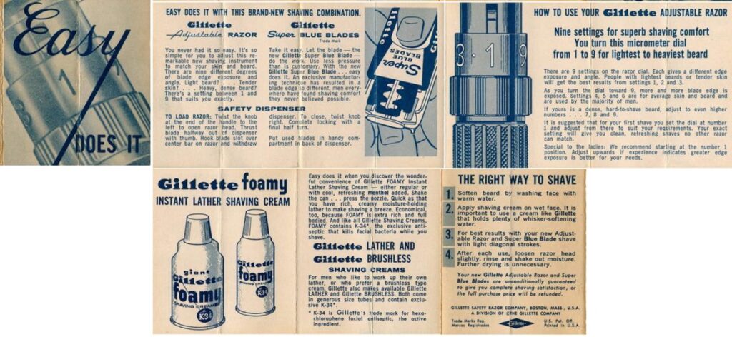 Fatboy (Standard) – Gillette Adjustable Razors